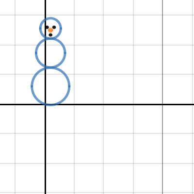 Classwork (Snowman) | Desmos