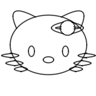 Katie Hello Kitty Conics Project | Desmos