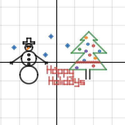 Happy Winter Holiday | Desmos