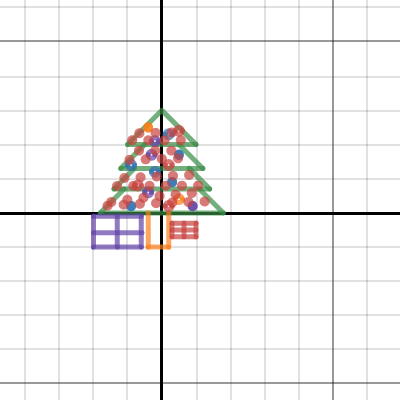 christmas tree | Desmos