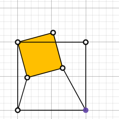 DG = 7.07106781187 = 5 √ 2 | Desmos