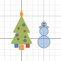 Christmas tree. V.Goffert, O.Rõžkova| Desmos