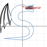 Dragon for Algebra 2 Project | Desmos