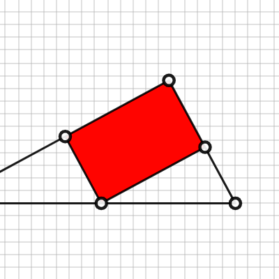 Red Rectangle Area = 55 | Desmos