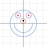 Smiley Face | Desmos