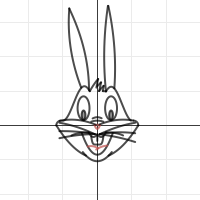 Bugs Bunny Completed | Desmos