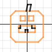 Pumpkin Halloween Graph | Desmos