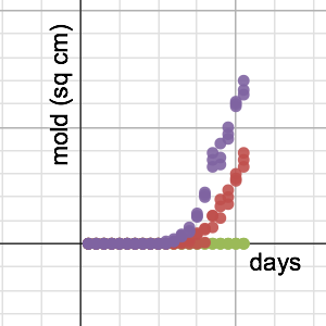Bread Mold Graph | Desmos