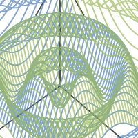 2 dimensional wavefunction | Desmos