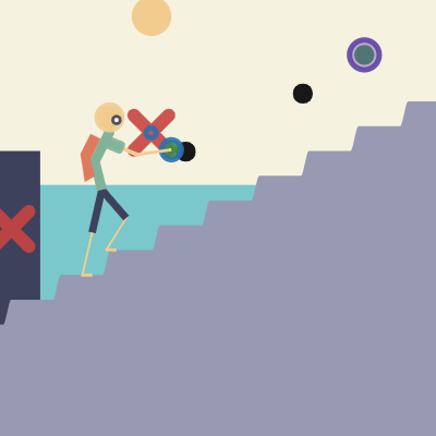 Hiking game, modeling environments | Desmos