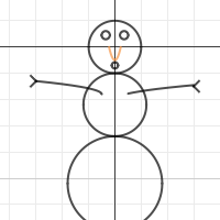 Snow Man | Desmos