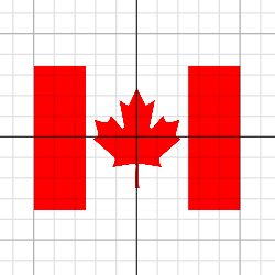 The National Flag of Canada | Desmos