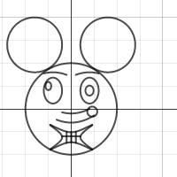 Micky Mouse | Desmos
