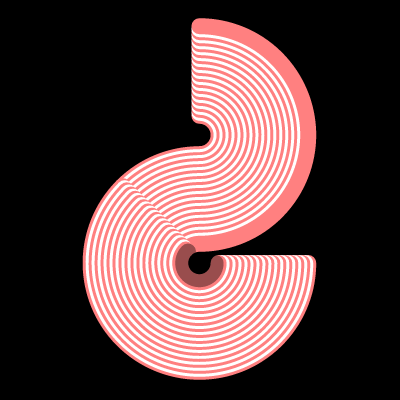 Candy Cane Perfect Loop | Desmos