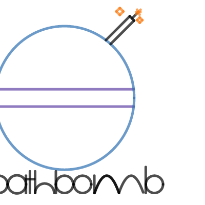 BATH BOMBS LOGO | Desmos