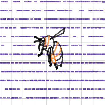 Flying Bumblebee Song and Animation | Desmos