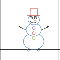 snowman | Desmos