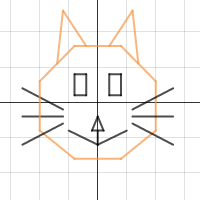 kitty cat | Desmos