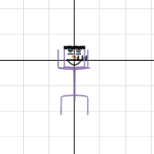 the dancing man | Desmos