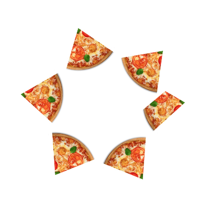 Pizza Slices Star | Desmos