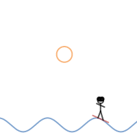 Surfing the Sine Wave | Desmos