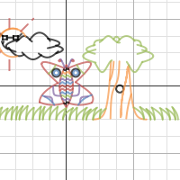 Butterfly Math Culminating | Desmos