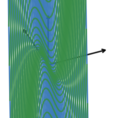 3D Graph using Parametric Lines | Desmos