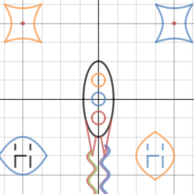 Spaceship | Desmos