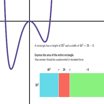 3.4.b Multiplying monomials by polynomials: area model | Desmos