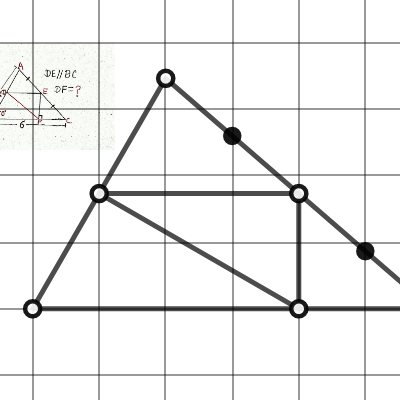 Line Segment DF = ? | Desmos