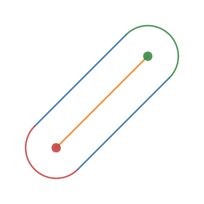 Locus of points of a segment | Desmos