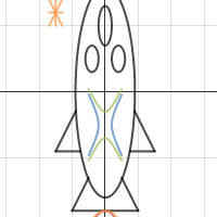 Rocket Ship | Desmos