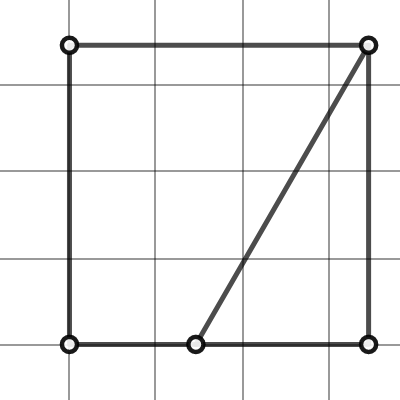Area of Square = 12 | Desmos