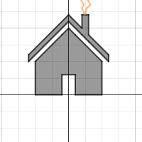 House! - Shaded | Desmos