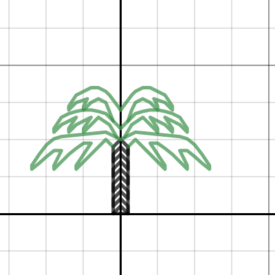 Palm Tree | Desmos
