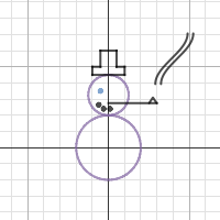 Snowman Homework Graph | Desmos
