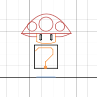 Picture Graph Mario Mushroom | Desmos