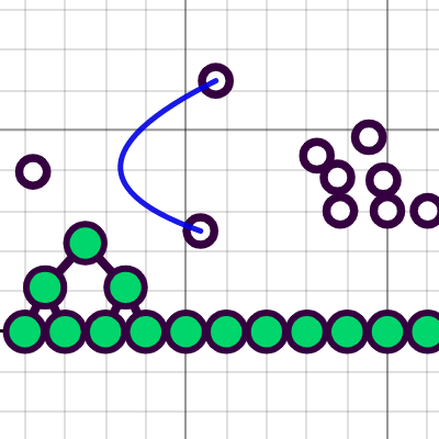 Bezier Curves with Binary Trees (up to quadratics) | Desmos