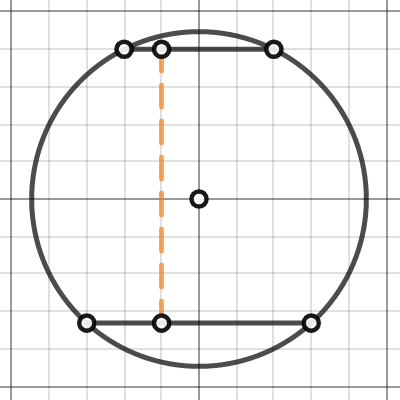 Line Segment BF = X = 1 | Desmos