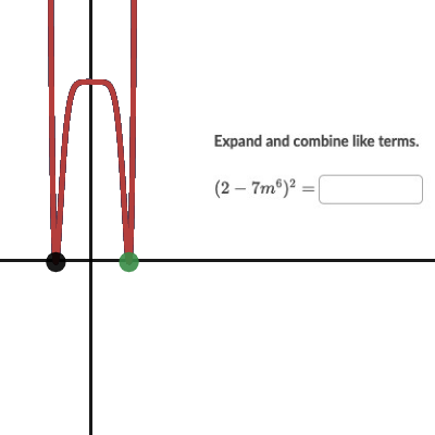 Polynomial special products: perfect square | Desmos