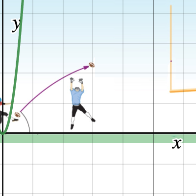Football placement | Desmos