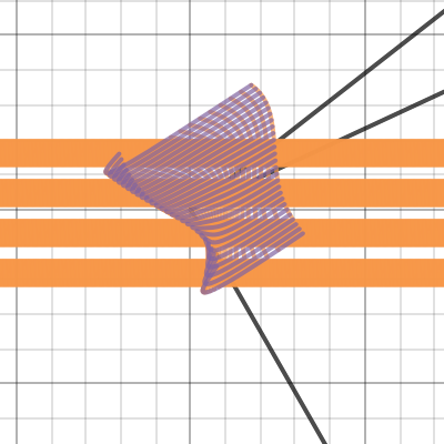 3D Graph using Parametric Lines | Desmos