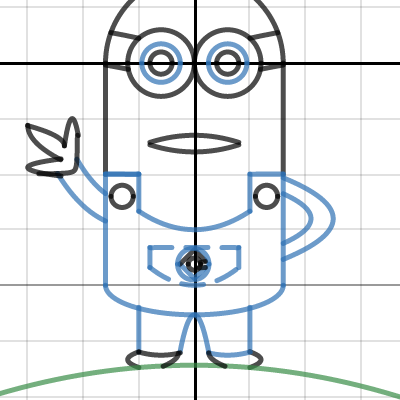 minion stuck in the ocean and wants a boat for help | Desmos