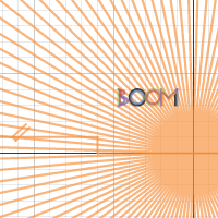 car jumping from a cliff and beeing crashed by a bomb | Desmos