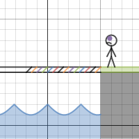Help me! - Level 1 - Build a Bridge | Desmos