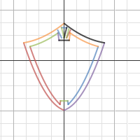 Hero Shield | Desmos