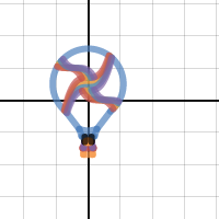 hot air balloon | Desmos