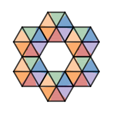 Rainbow hex | Desmos