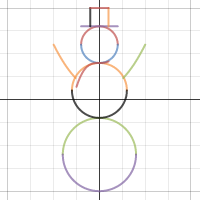 Snowman PreCal Assignment | Desmos