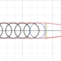 Gun shooting a bullet | Desmos